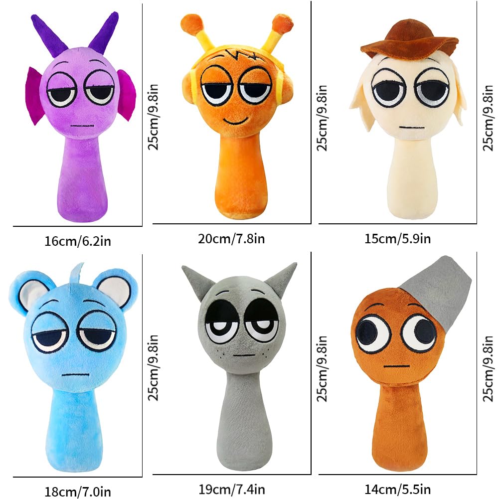 Sprunki Plush Toys Phase 5 Pyramixed – Sprunki Plush - Sprunki Plushies ...