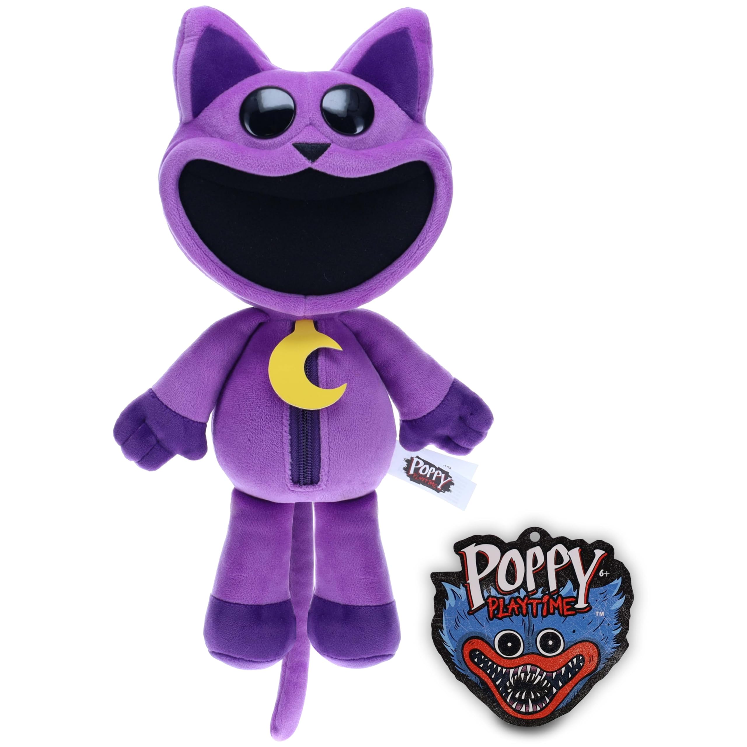 Poppy Playtime Smiling Critters CatNap Plush Toy, Officially Licensed ...